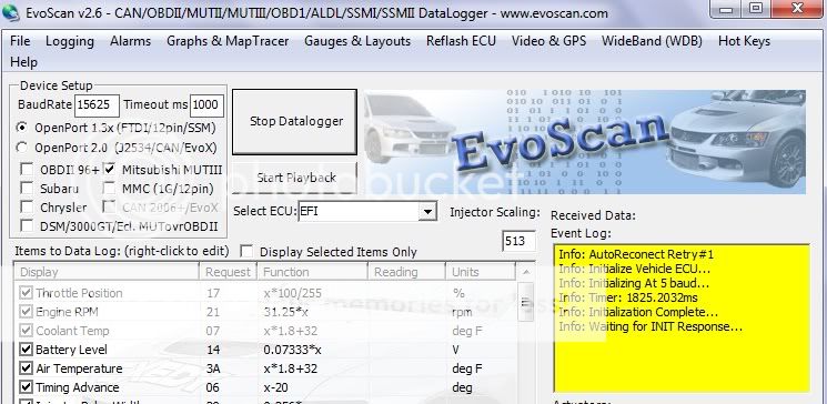 Datalogging a '99 with EVOScan | Mitsubishi 3000GT & Dodge Stealth Forum