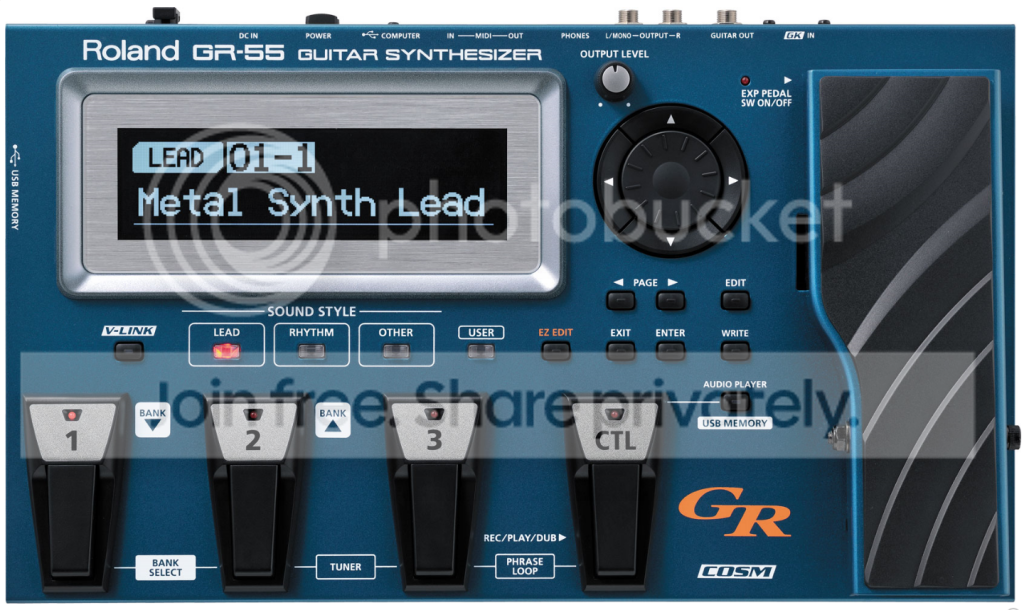 GR-55 - Roland GR-55 introduced at 2011 Winter NAMM