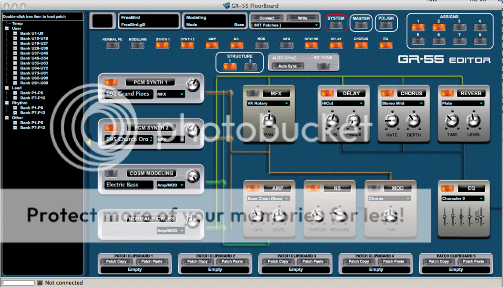 GR-55 Bass - FreeBird - Lynard Skynard