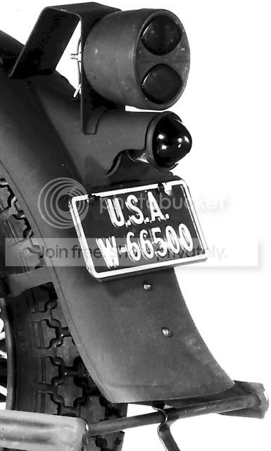 For Sale: Reproduction WWII WLA USA Number License Plates - G503 ...