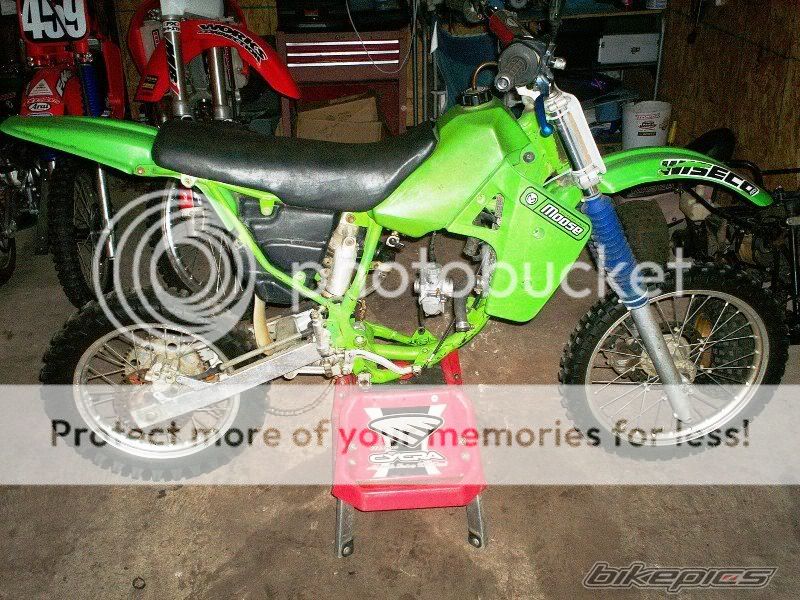 One of my restored bikes.....88 KX80 - Dirt Bike Pictures & Video ...